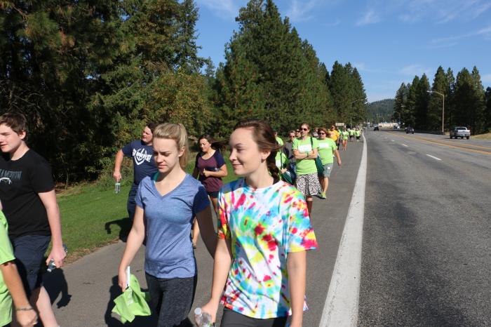 City of Coeur d'Alene - Walkers unite for suicide prevention awareness